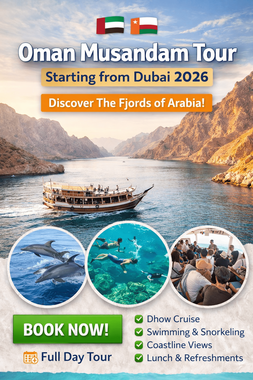 Best Musandam Tours from Dubai 2026